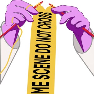 The Crafty CSI Logo Sticker Crime Scene Investigation Death ...