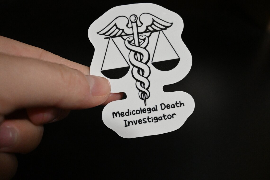 Medicolegal Death Investigator Sticker MDI Forensic - Etsy