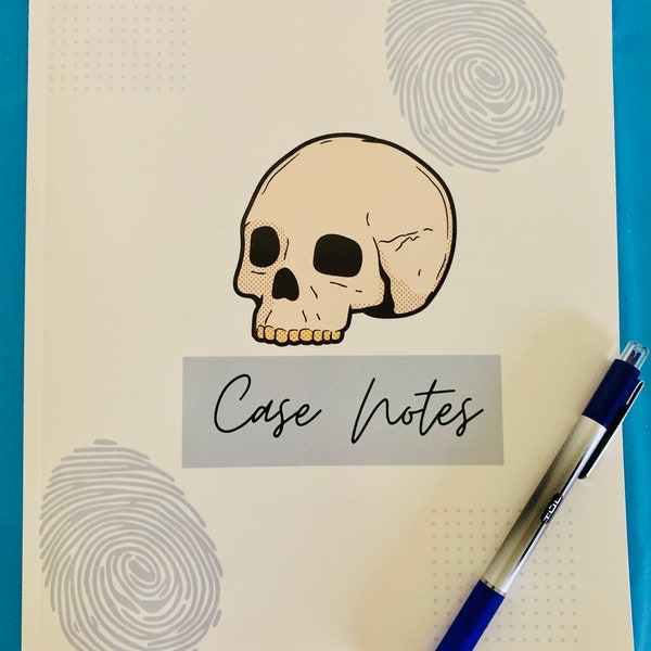Crime Scene Notebooks - Etsy