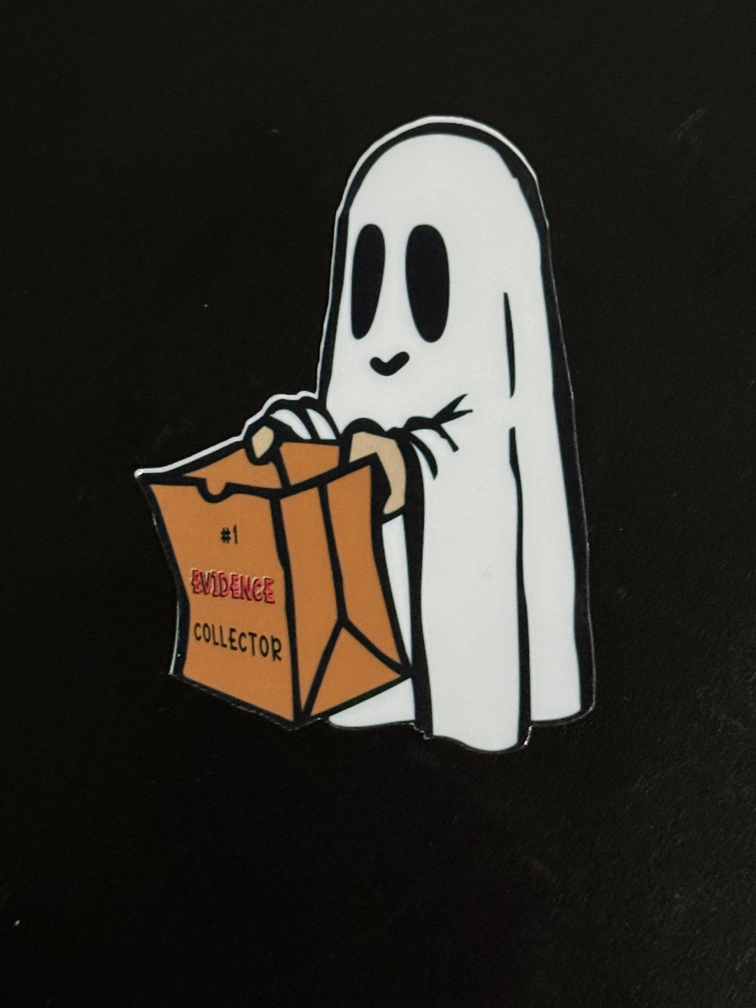 Ghost Evidence Collector Crime Scene Investigator Sticker Crime Scene ...