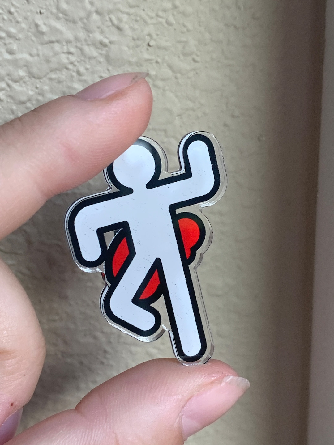 Crime Scene Dead Body Outline Death Scene Pin Forensic - Etsy