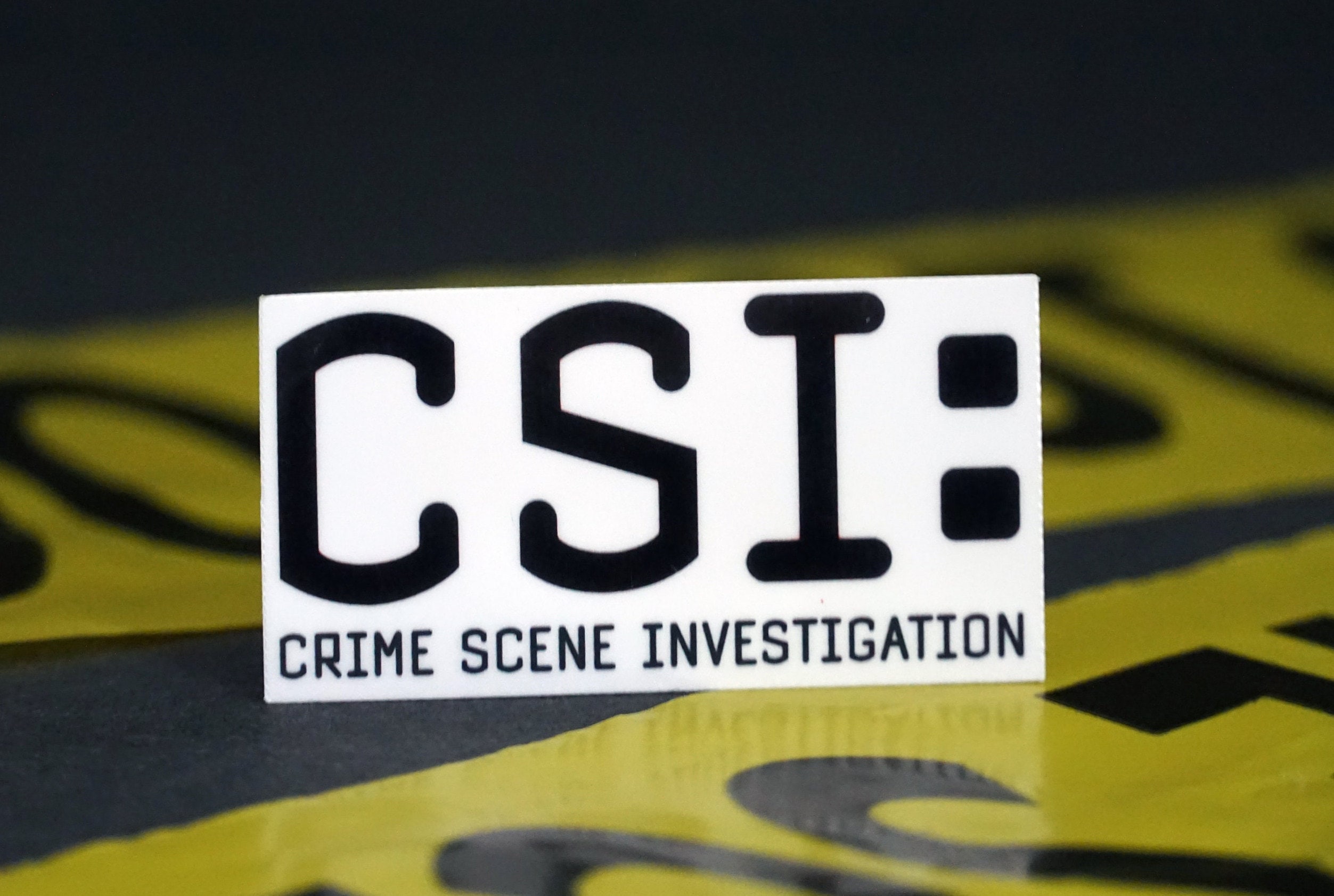 Crime Scene Investigator Logo Crime Scene Investigation (CSI) Level 1
