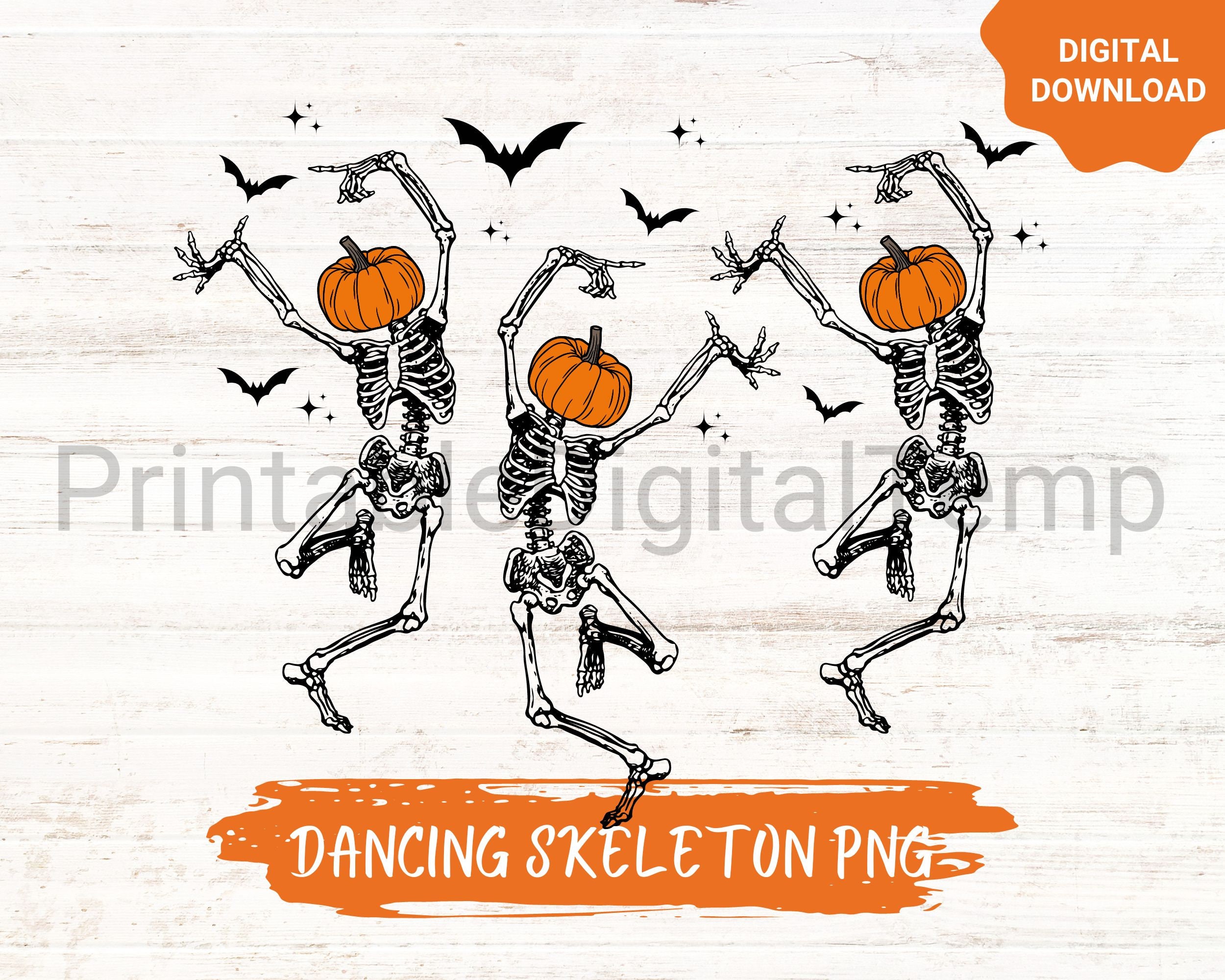 Skeleton Halloween PNG, Dancing Skeleton Png, Skeleton Dancing PNG ...