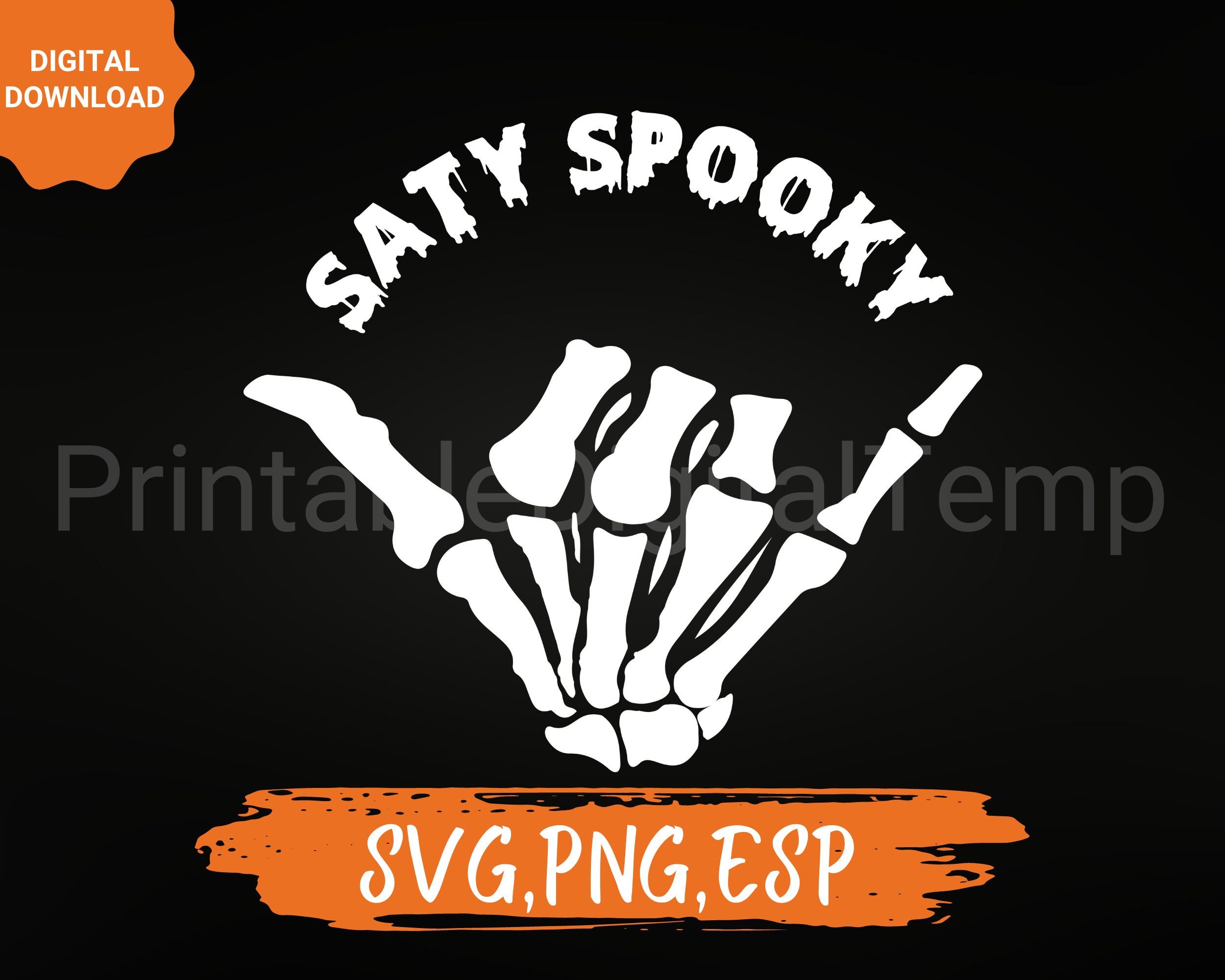 Stay Spooky Svg Png Esp Skeleton Hand Svg Skeleton Svg - Etsy
