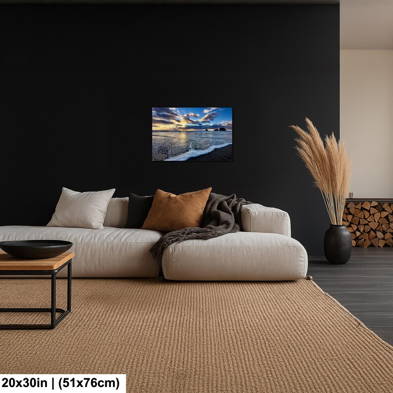 Oceanside Beach Oregon Sea Stack Sunset Fine Art Photography Wall Art ...