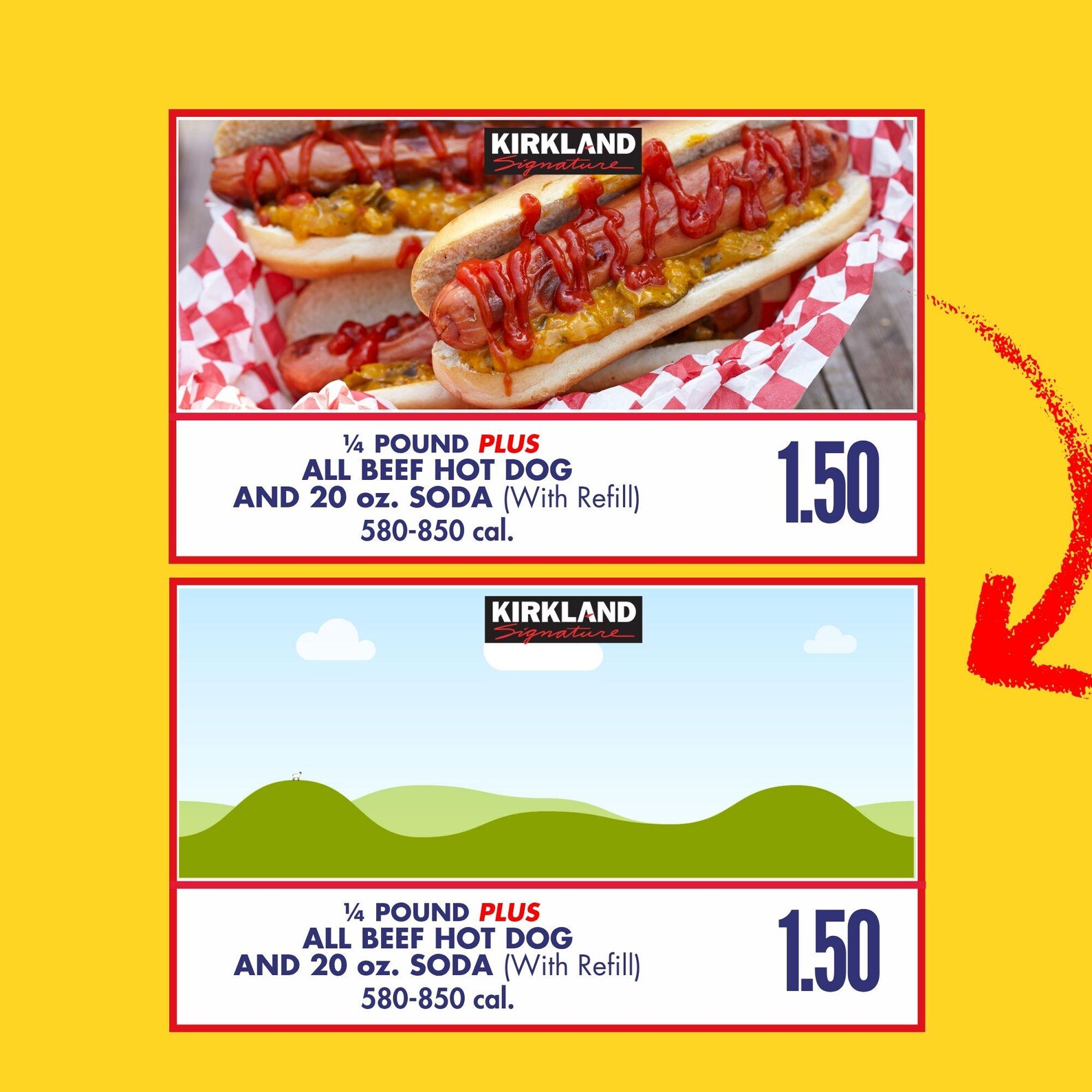 Costco Food Court Sign | Printable Menu, Price Tag (digital Download ...