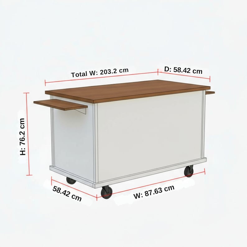 DIY Mobile Bar Cart Plans: Collapsible Vendor Cart (PDF Plan) - Etsy