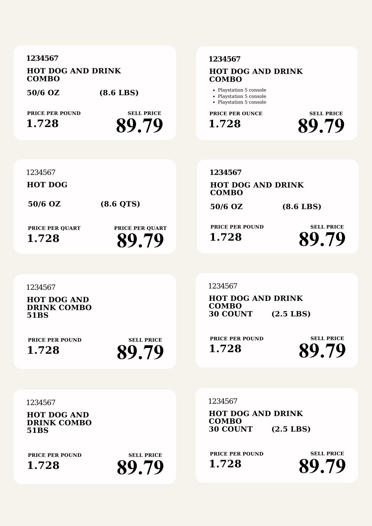 Costco Party | Costco Item Signs | Costco Birthday Party | Customizable ...