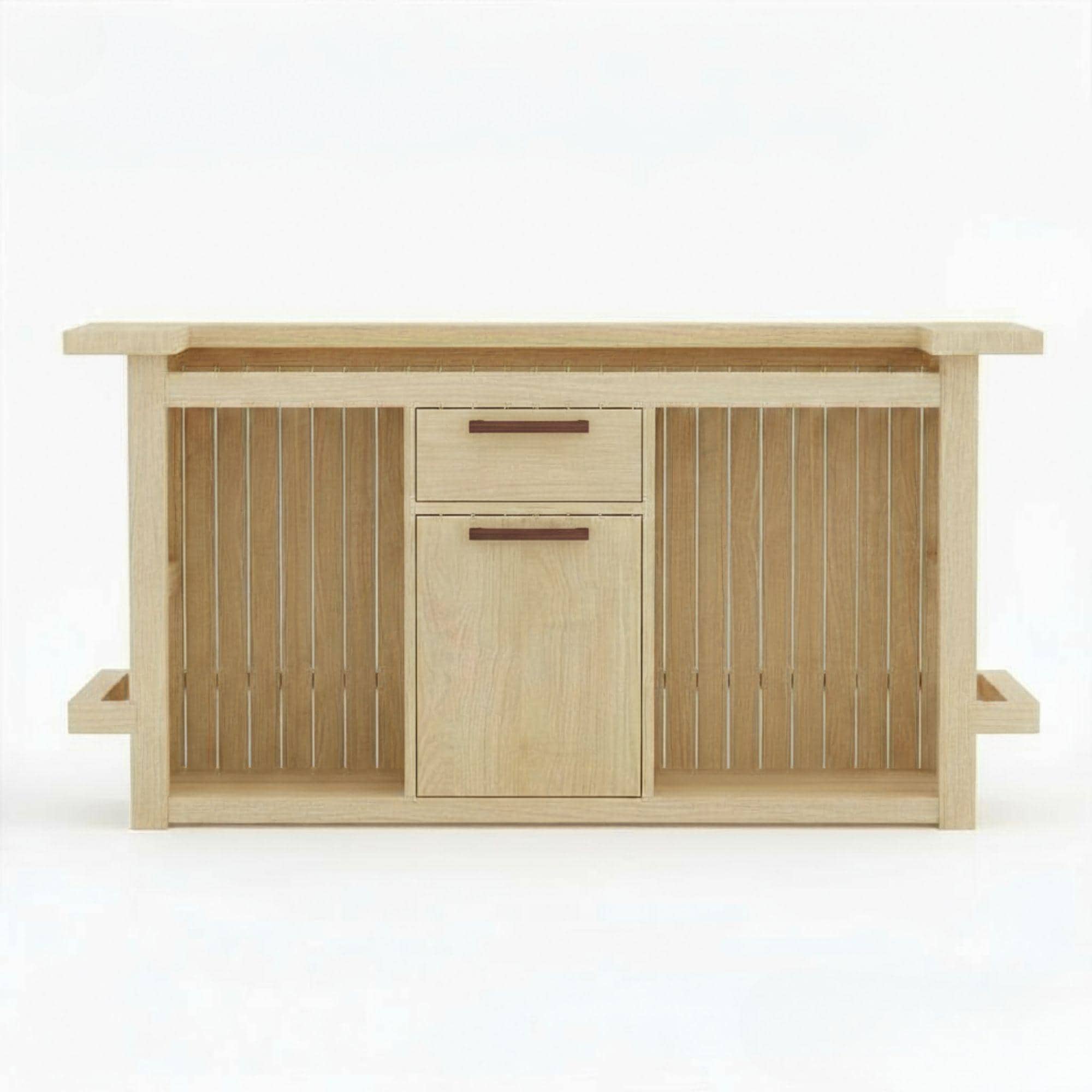 DIY Outdoor Bar Plan: Folding Wooden Patio Bar Blueprint (PDF Digital ...