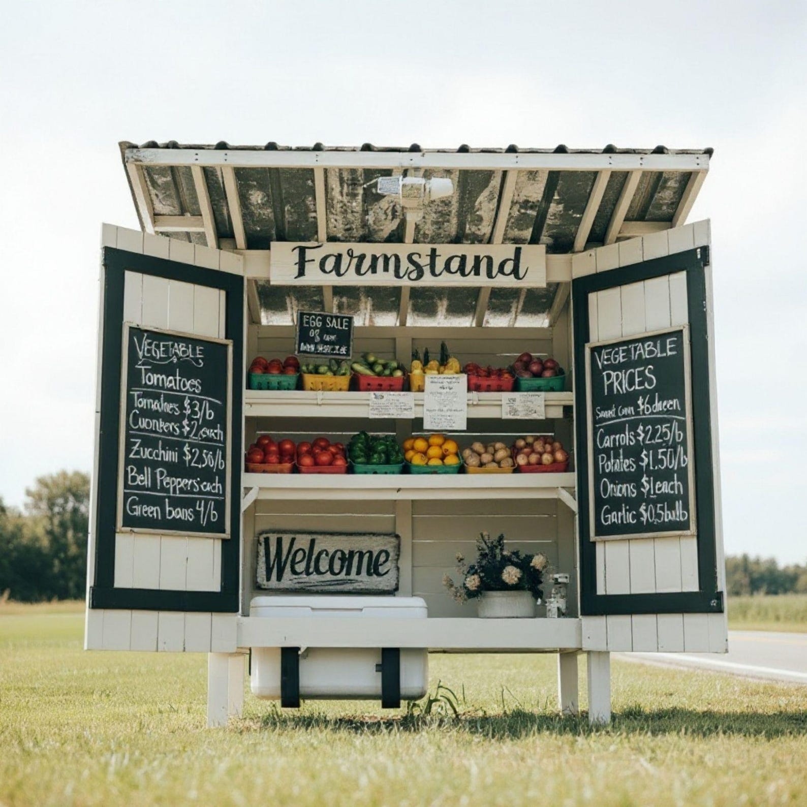 DIY Roadside Farmstand Plans (PDF Download) - Etsy