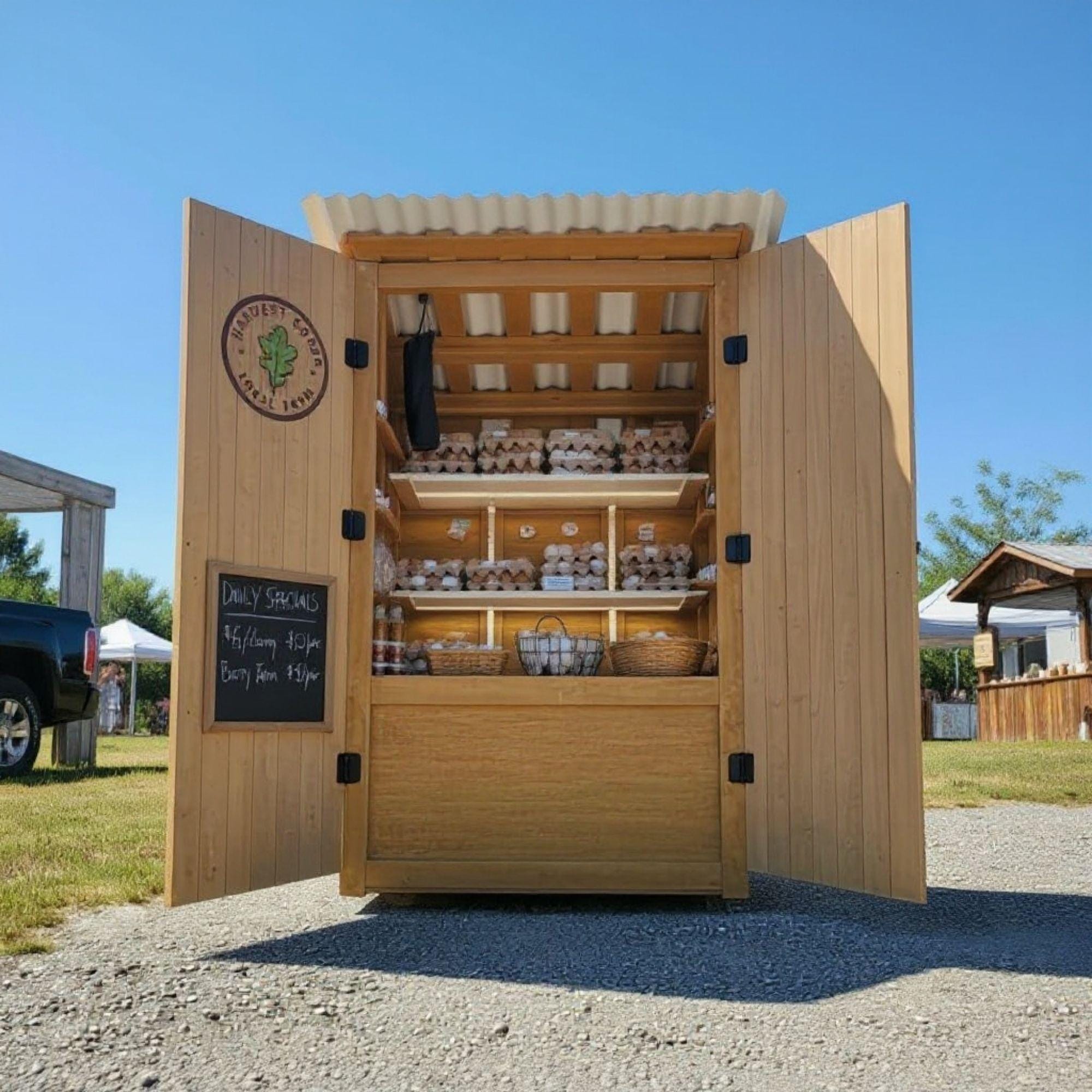 Egg Stand Plans | roadside Egg Selling Stand Plans | Farmstand Plans ...