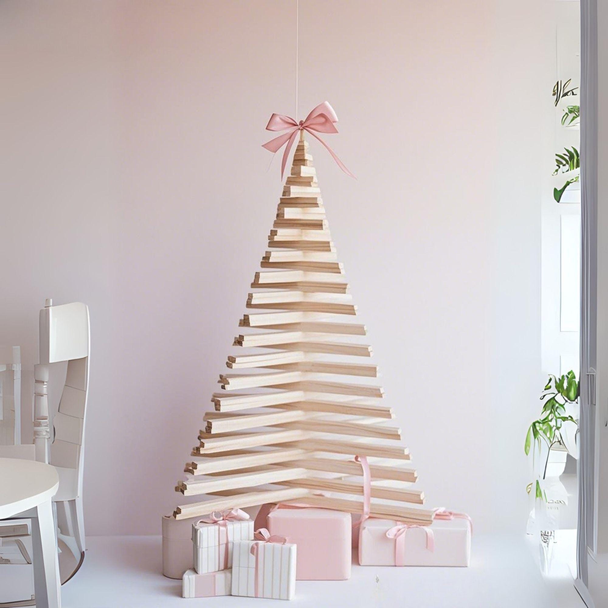Spiral Wooden Christmas Tree Plans | DIY Spiral Christmas Tree, One ...
