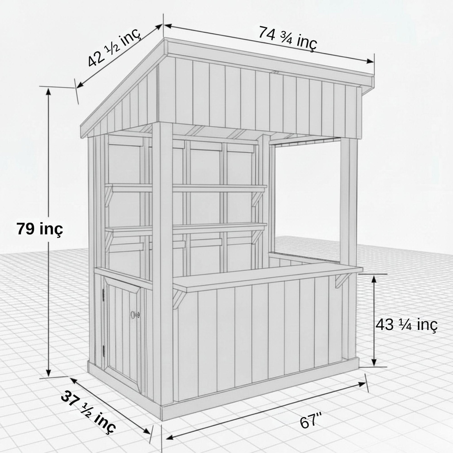 Farm Stand DIY Plans | Roadside Plant, Flower, Fruit Stand | Portable ...