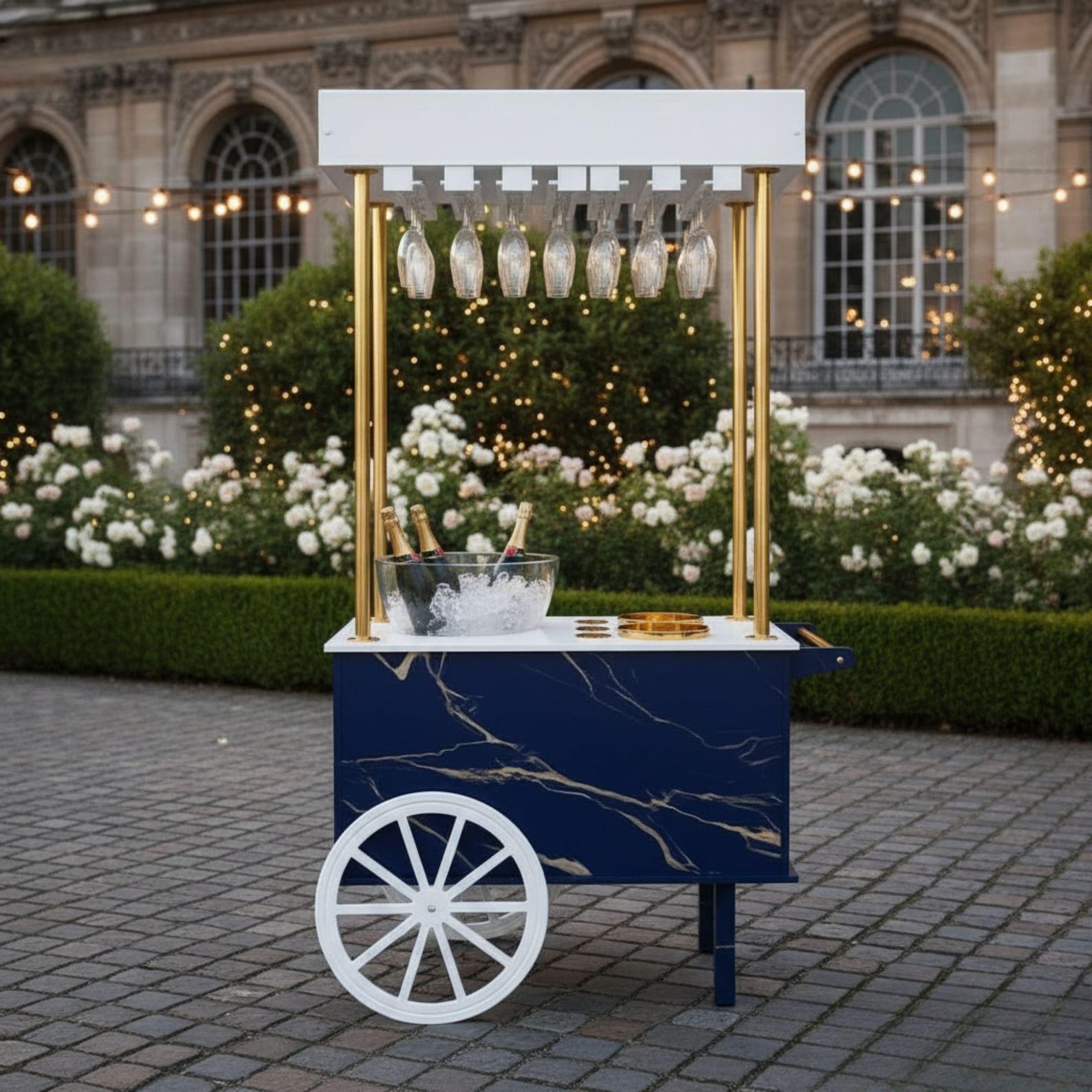 DIY Champagne Cart Plans: Mobile Bar, Event Cart Blueprints (digital ...