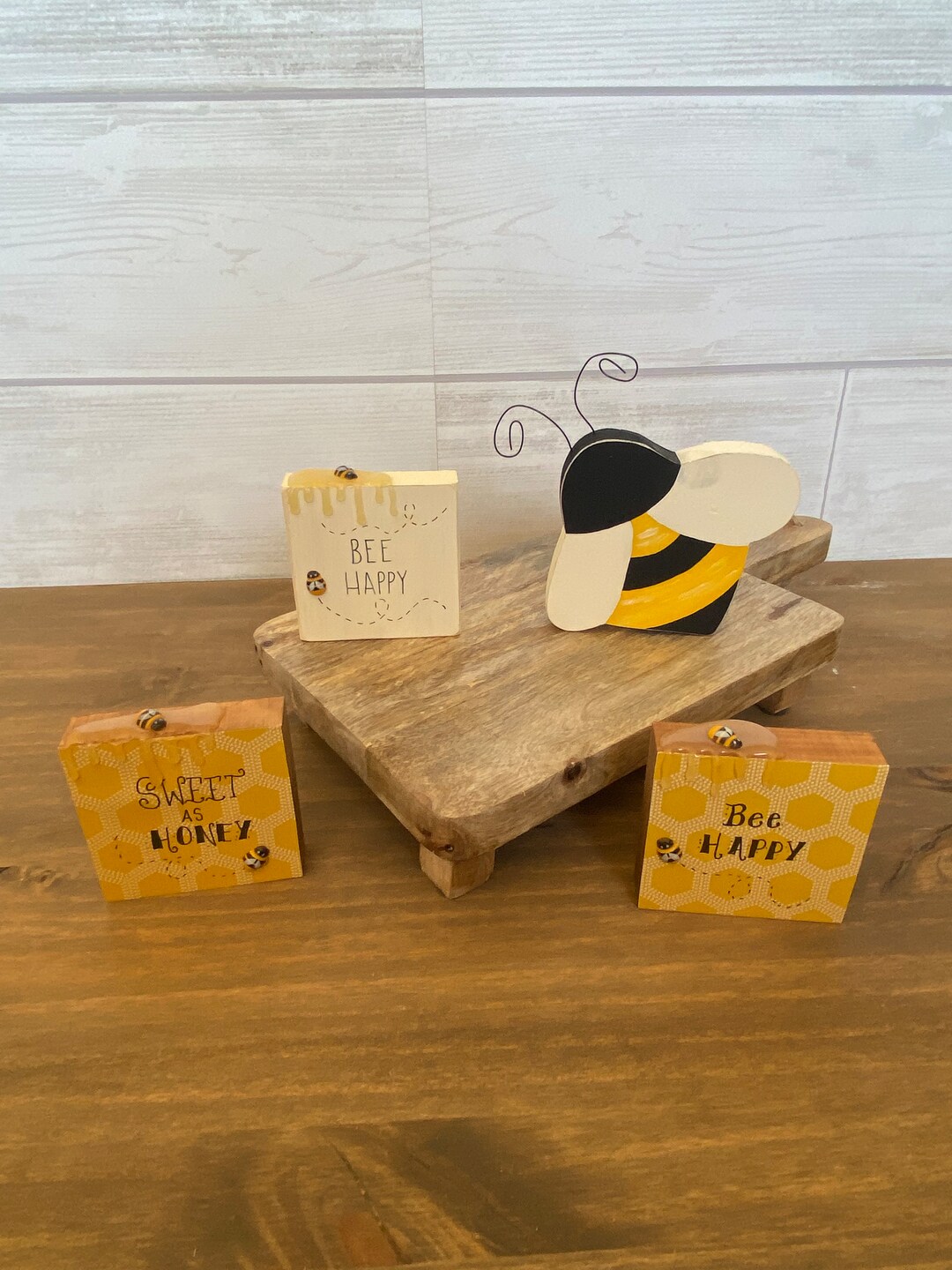 Bee Happy Honey Bee Home Decor Sweet as Honey Bees Honey Buzz Gift ...