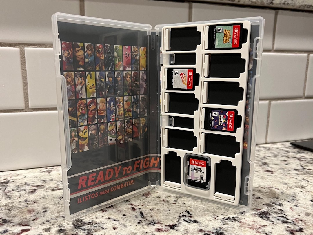 Nintendo Switch 12 Game Case Insert / Case / Cart / Holder - Dual ...