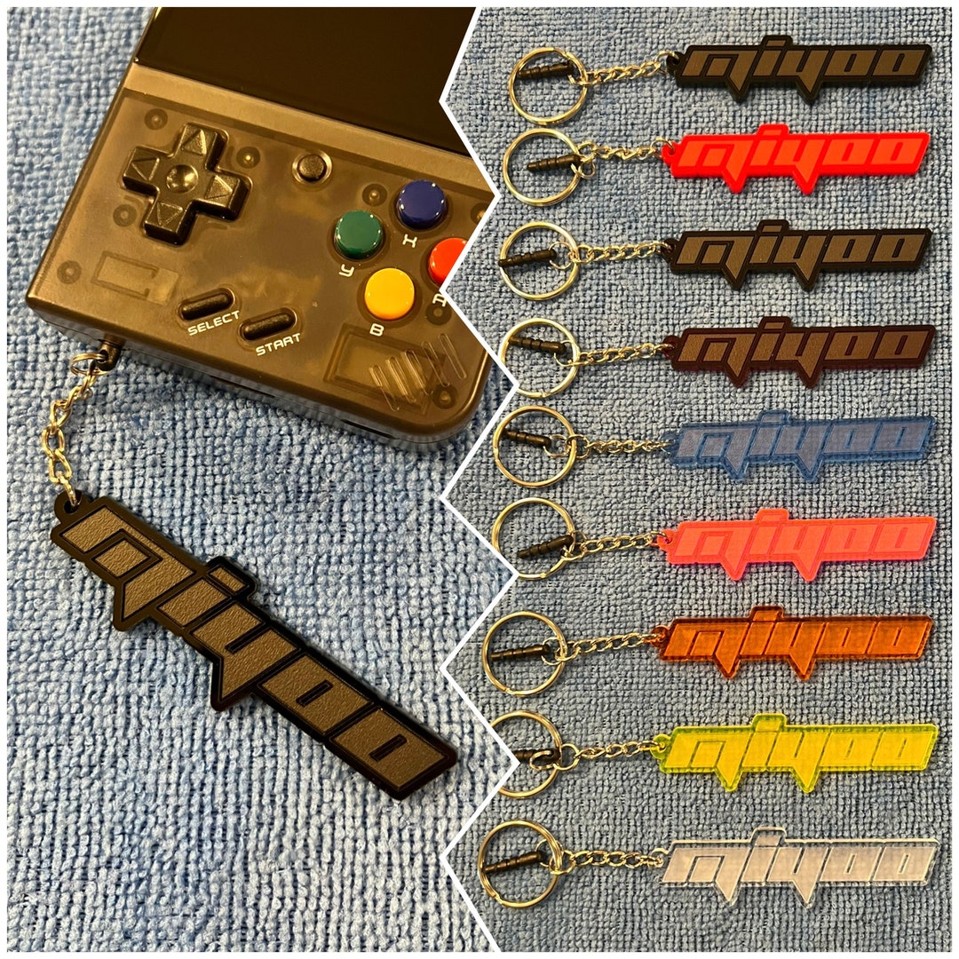 Miyoo Mini and Mini Plus Mini+ Retro Handheld Acrylic Keychain 3.5mm ...