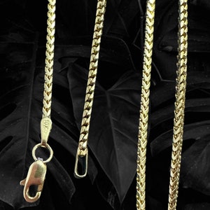10k Box Franco Chain - Etsy