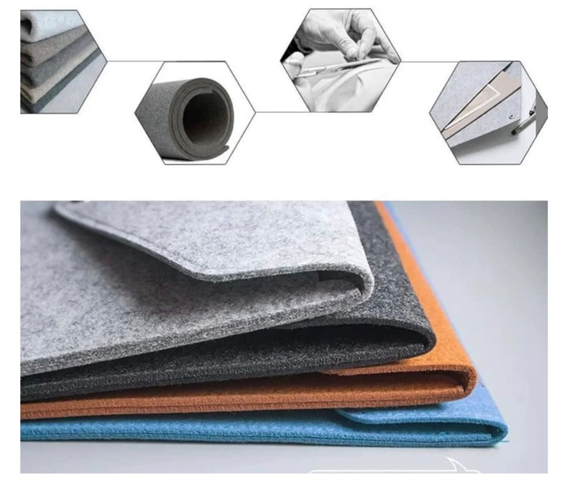 Felt File Folder Office School Stationery Storage, Cloth Folder ...