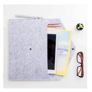 Felt File Folder Office School Stationery Storage, Cloth Folder ...