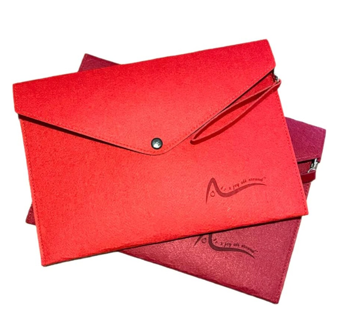 Felt File Folder Office Home School Stationery Storage, Document Bag ...