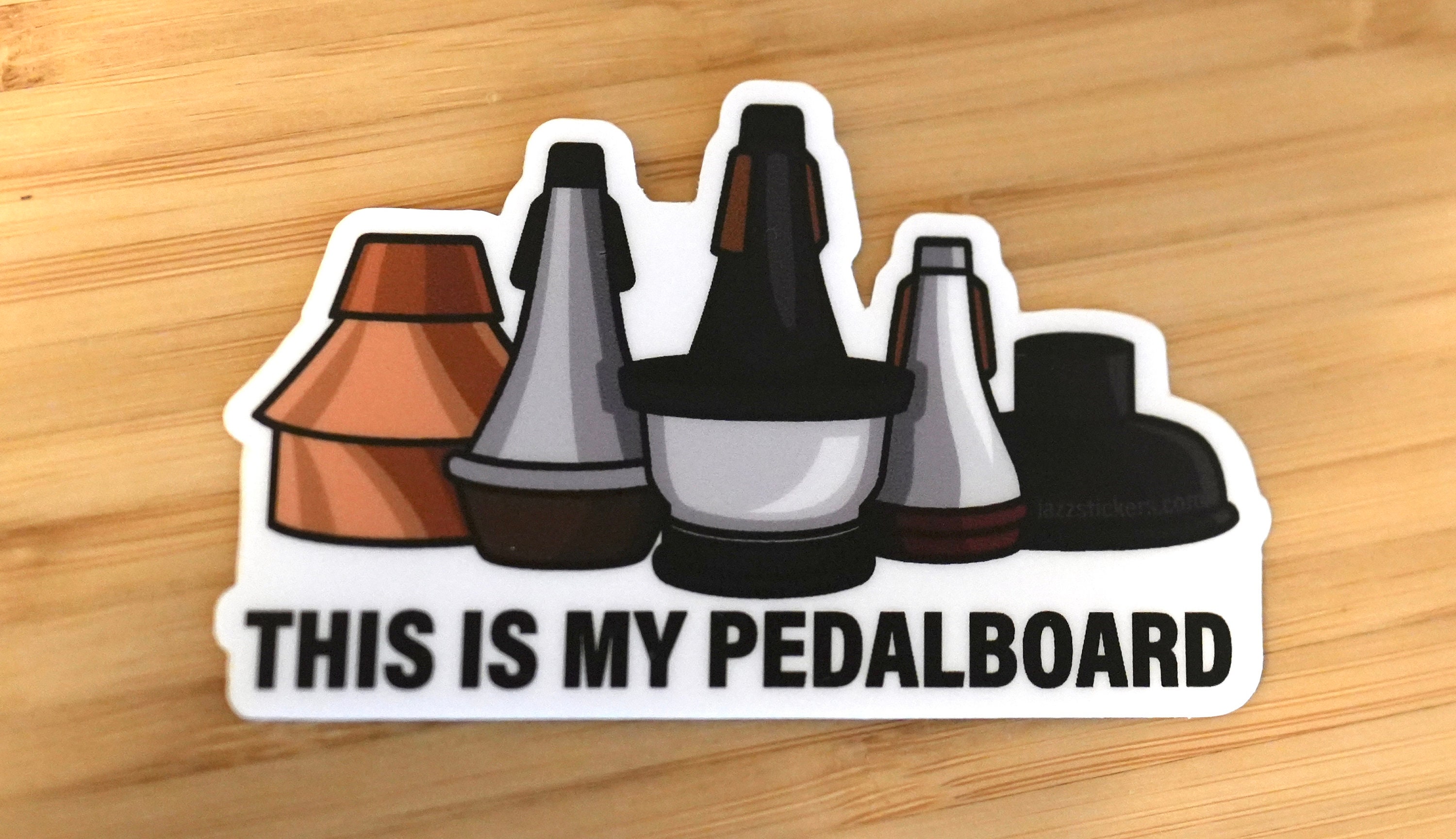 Trumpet Mutes 3" X 2" Sticker - Etsy