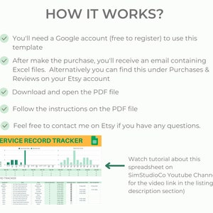 Periodic Service Record Tracker Client Tracker Maintenance Tracker ...
