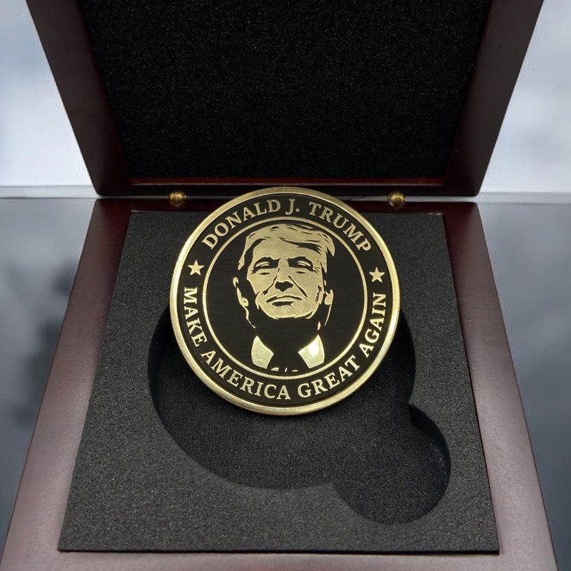 Donald Trump Gold Coins - Etsy