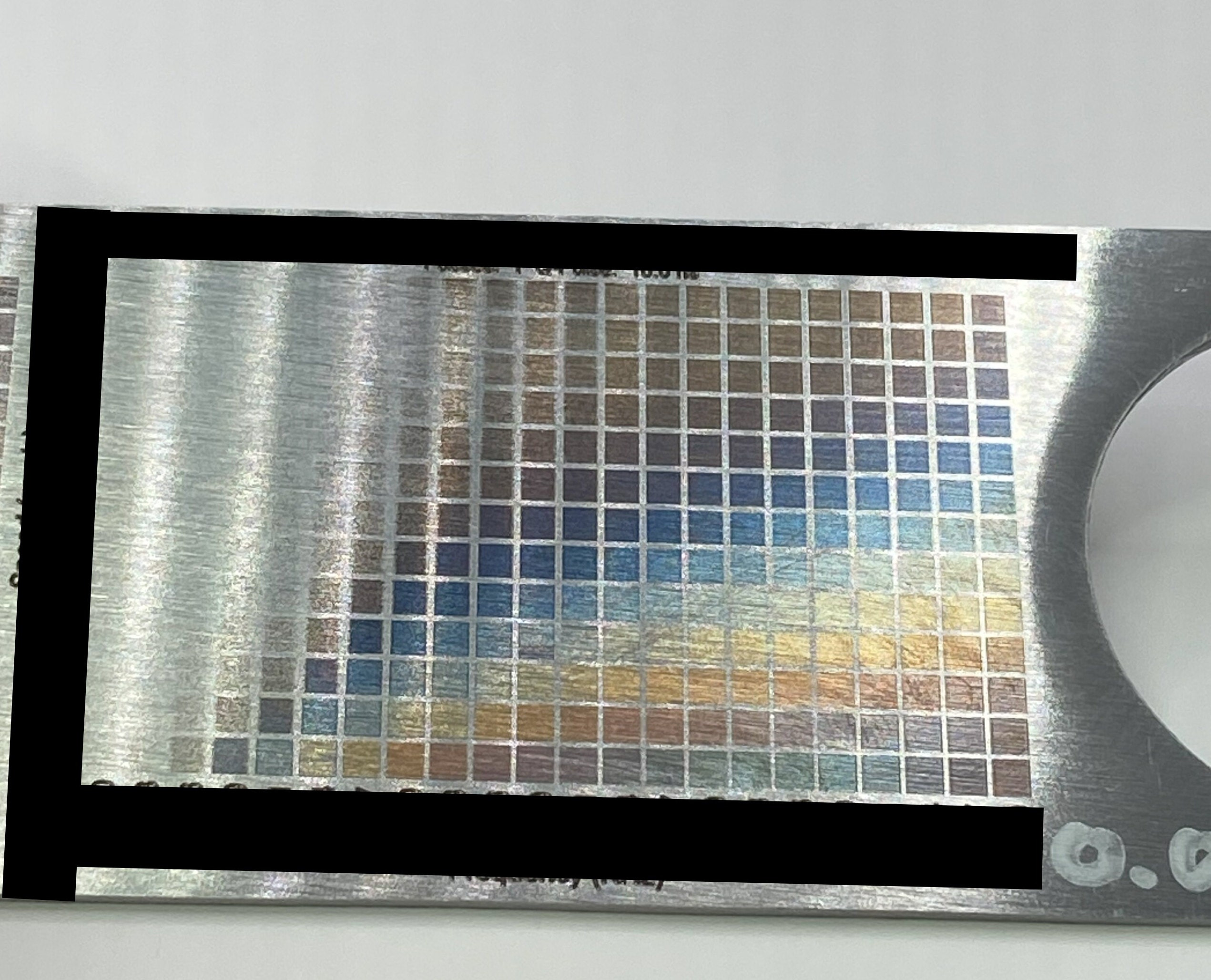 REVISED MOPA Color Lightburn Test Files for Laser Engraving Color ...