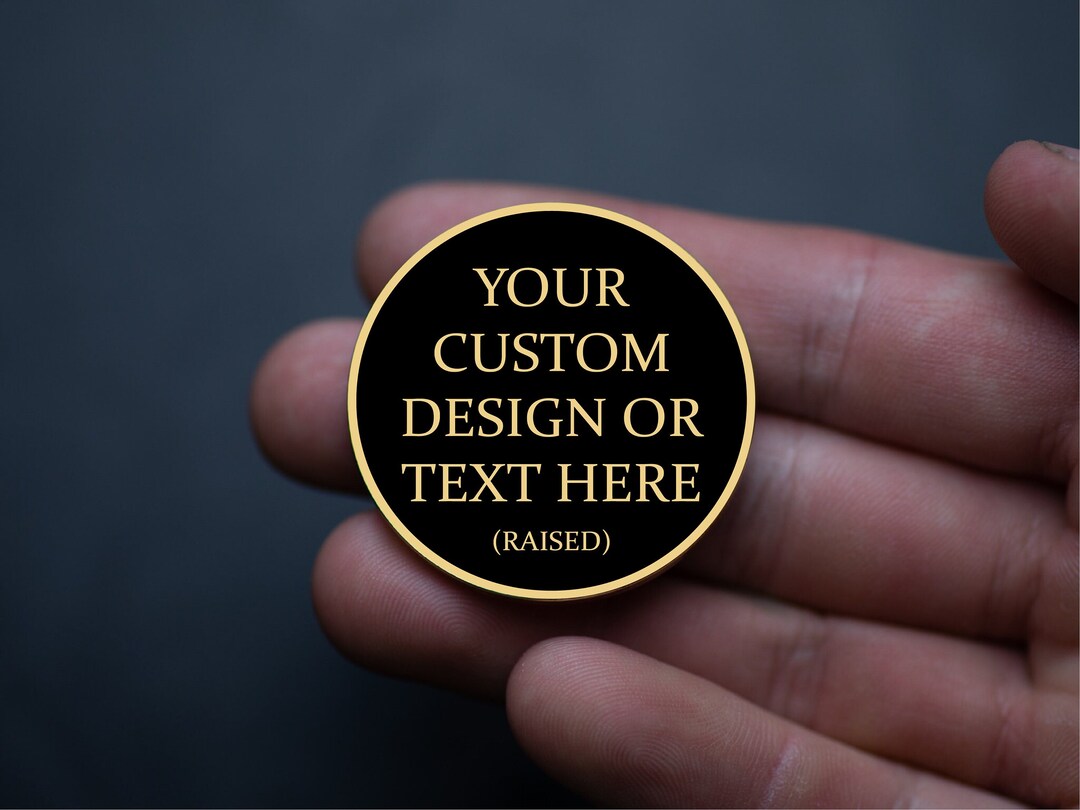 Design Your Own Brass Coins Personalized Engraved Gold Challenge Coin ...