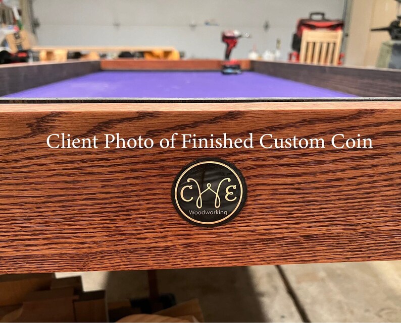 Design Your Own Brass Coins Personalized Engraved Gold - Etsy