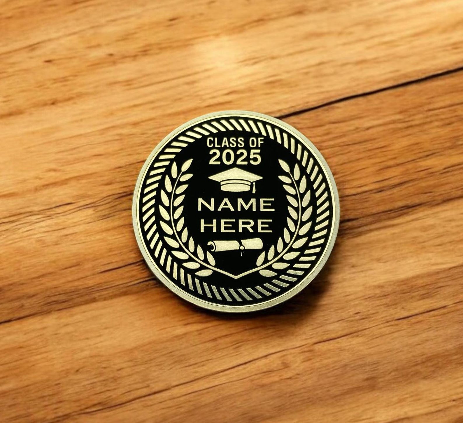2025 Graduation Coin Brass Coin Grad Gift Custom Ceremonial ...