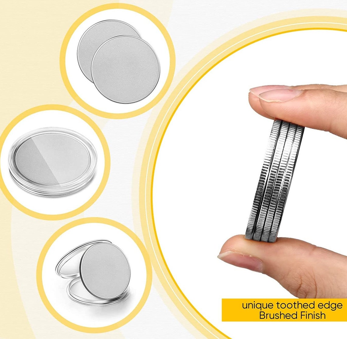 Custom Engraved Silver EDC Challenge Coin Gifts for Him/her - Etsy