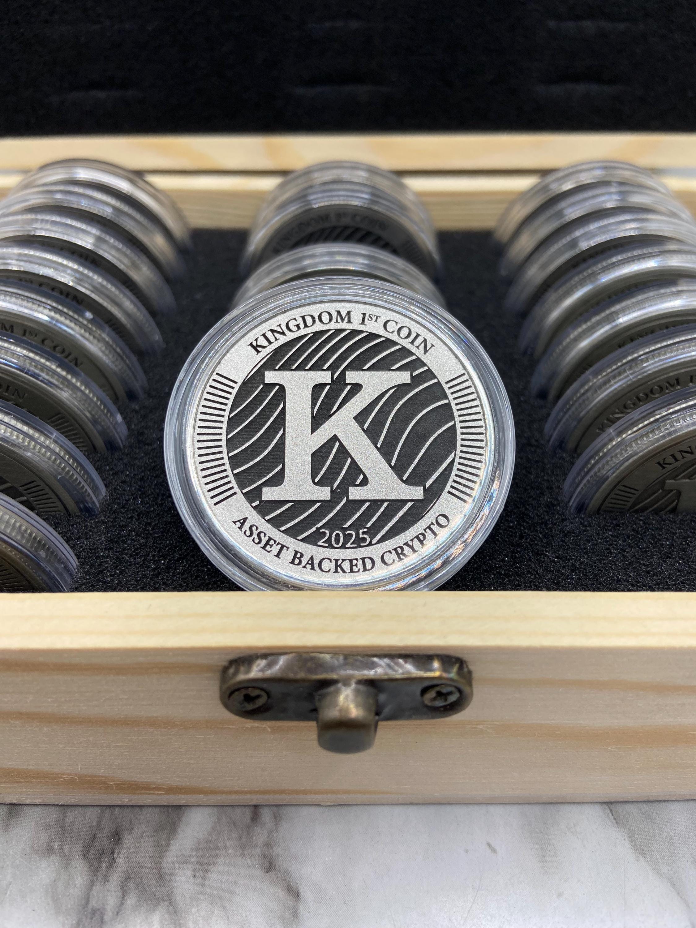 1.5" Bulk Custom Silver Zinc Coins – Personalized Engraved Challenge ...