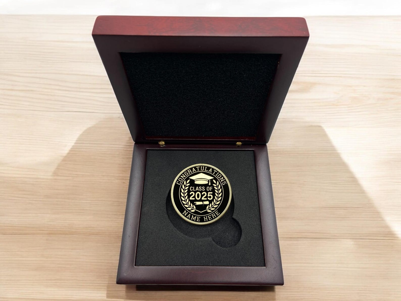 2025 Graduation Coin Brass Coin Grad Gift Custom Ceremonial ...
