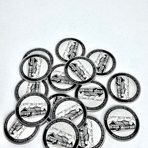 1.5 BULK Design Your Own Silver Coins Personalized Engraved Silver ...