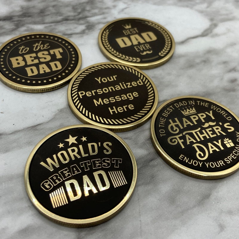 Fathers Day Tokens - Etsy