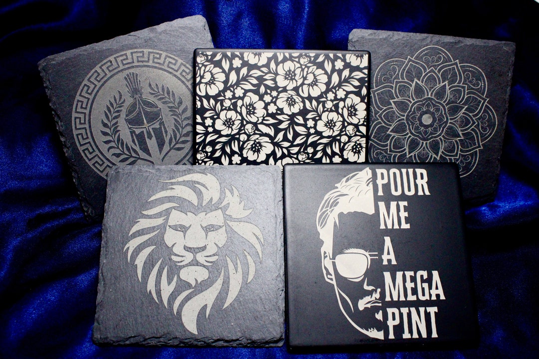 FULLY Design Your Own Coasters Slate or Ceramic - Etsy