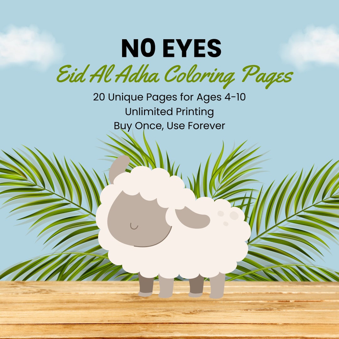 Eid Al-adha Kids Printable Activity Pages | Ages 4-10 | Islamic ...