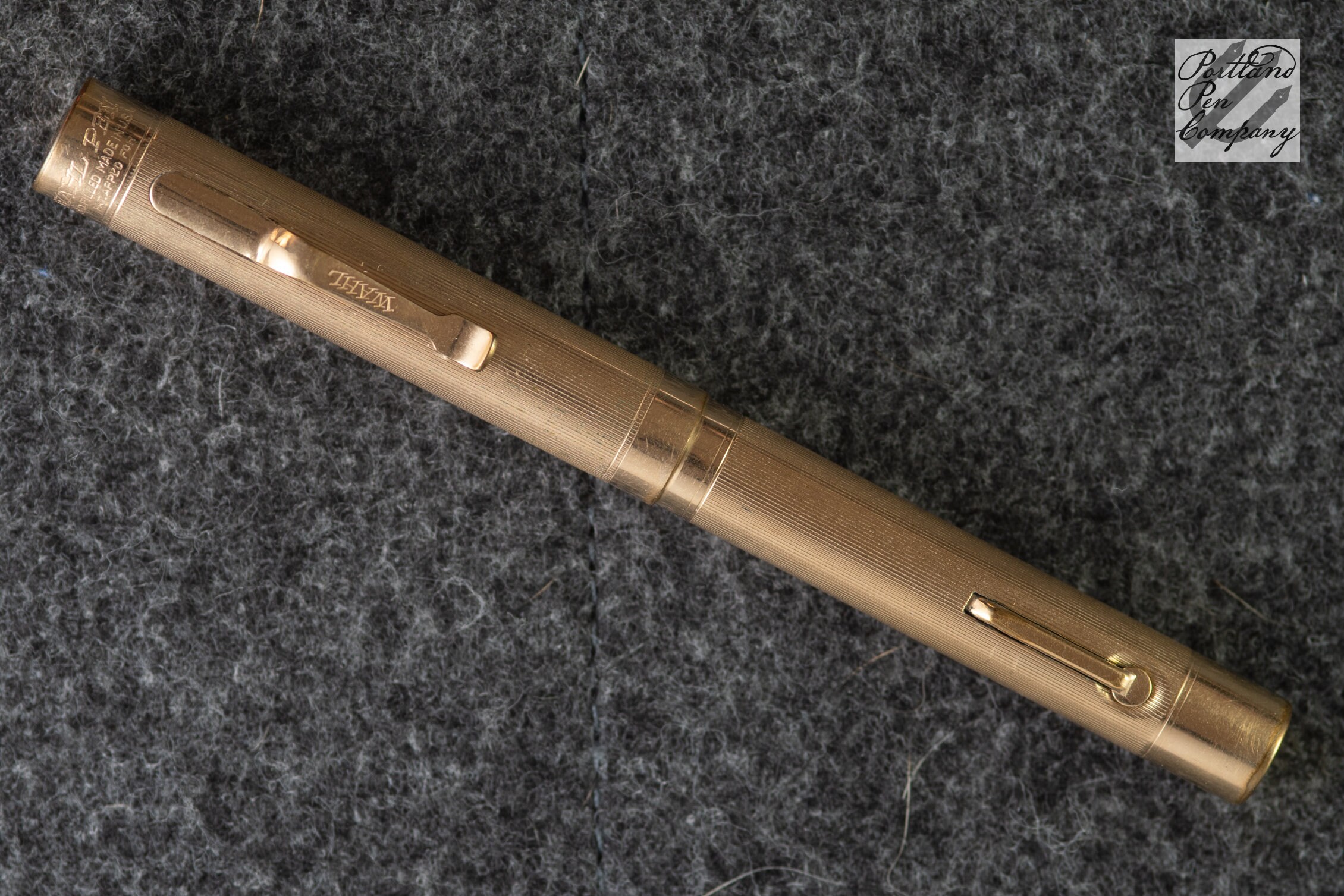 Restored Wahl Gold-filled Colonial Fountain Pen - C. 1920s - Wahl #3 ...