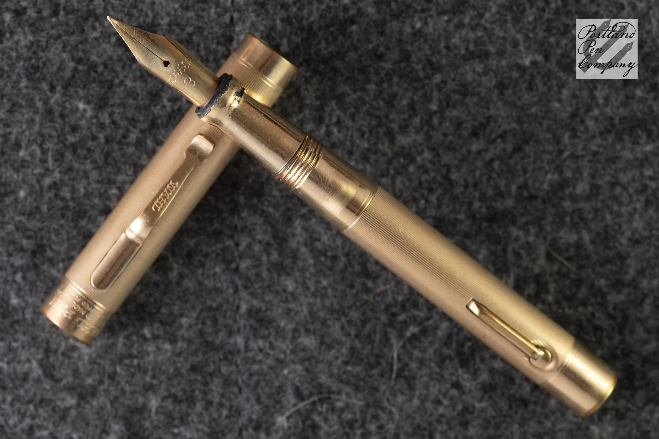 Restored Wahl Gold-filled Colonial Fountain Pen - C. 1920s - Wahl #3 ...