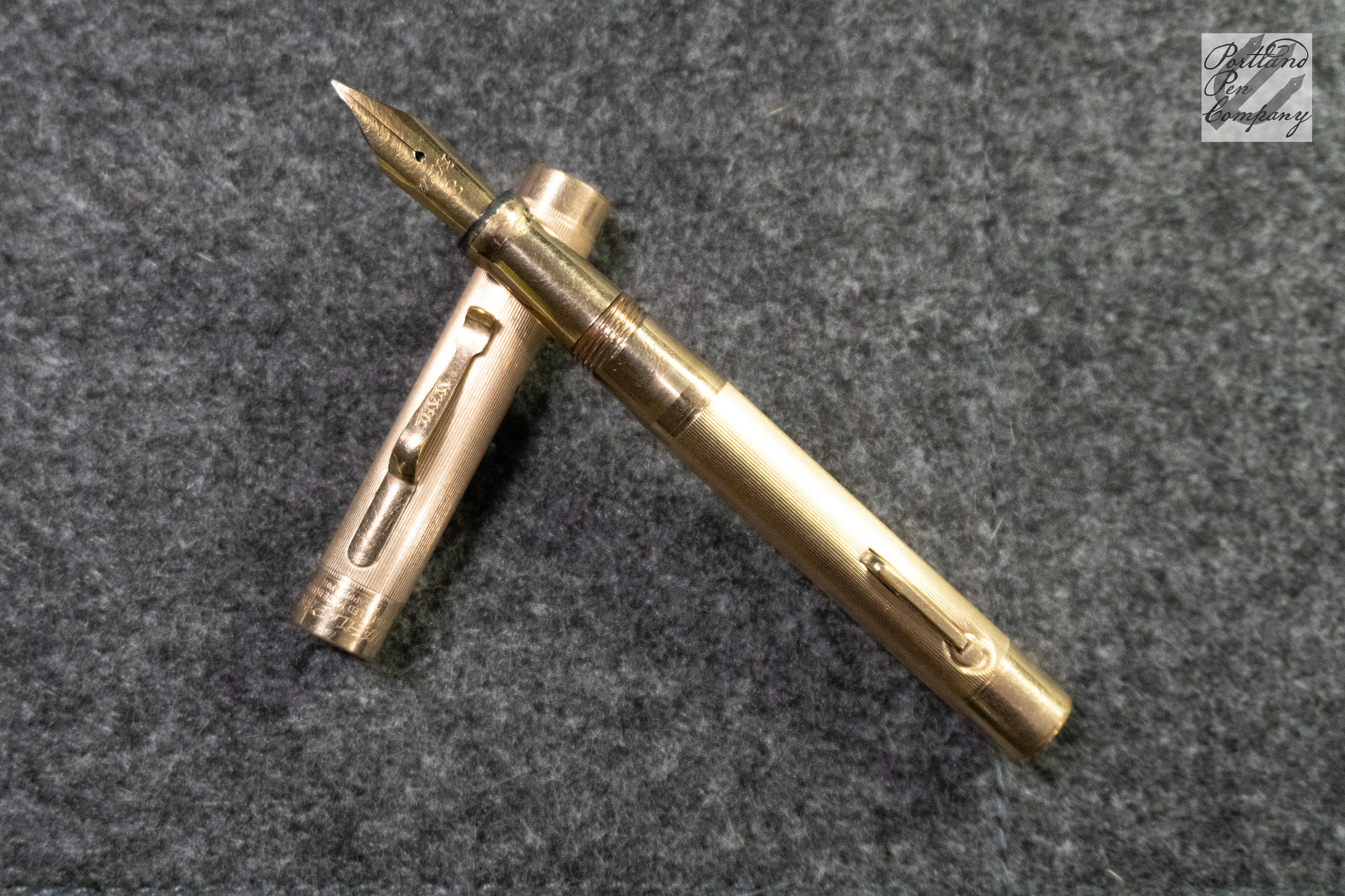 Restored Wahl Gold-filled Colonial Fountain Pen C. 1920s Wahl 3 14k Nib ...