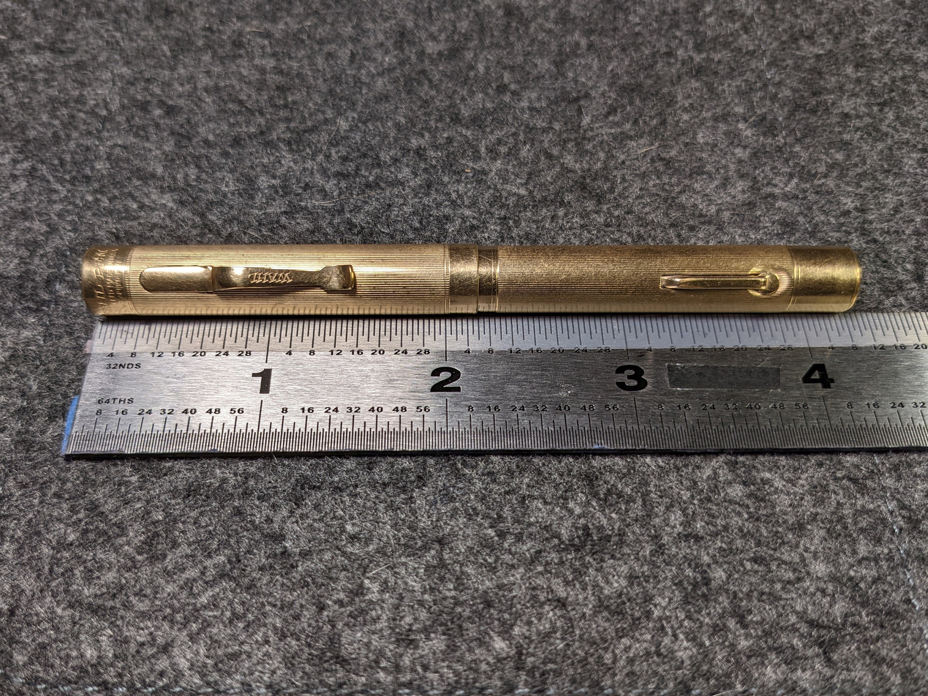 Restored Wahl Gold-filled Colonial Fountain Pen - C. 1920s - Wahl #3 ...