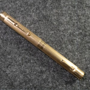 Restored Wahl Gold-filled Colonial Fountain Pen C. 1920s Wahl 3 14k Nib ...