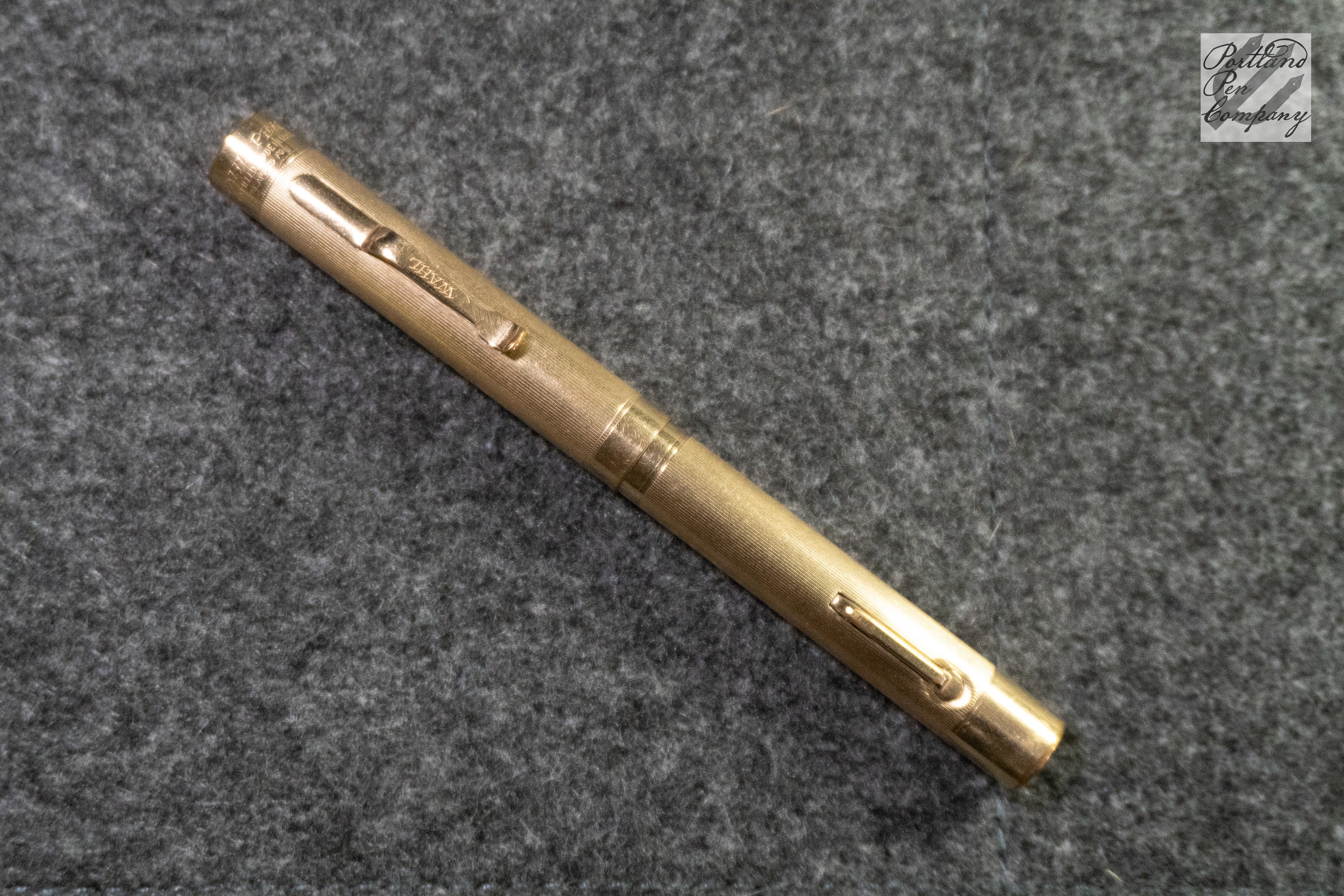 Restored Wahl Gold-filled Colonial Fountain Pen C. 1920s Wahl 3 14k Nib ...