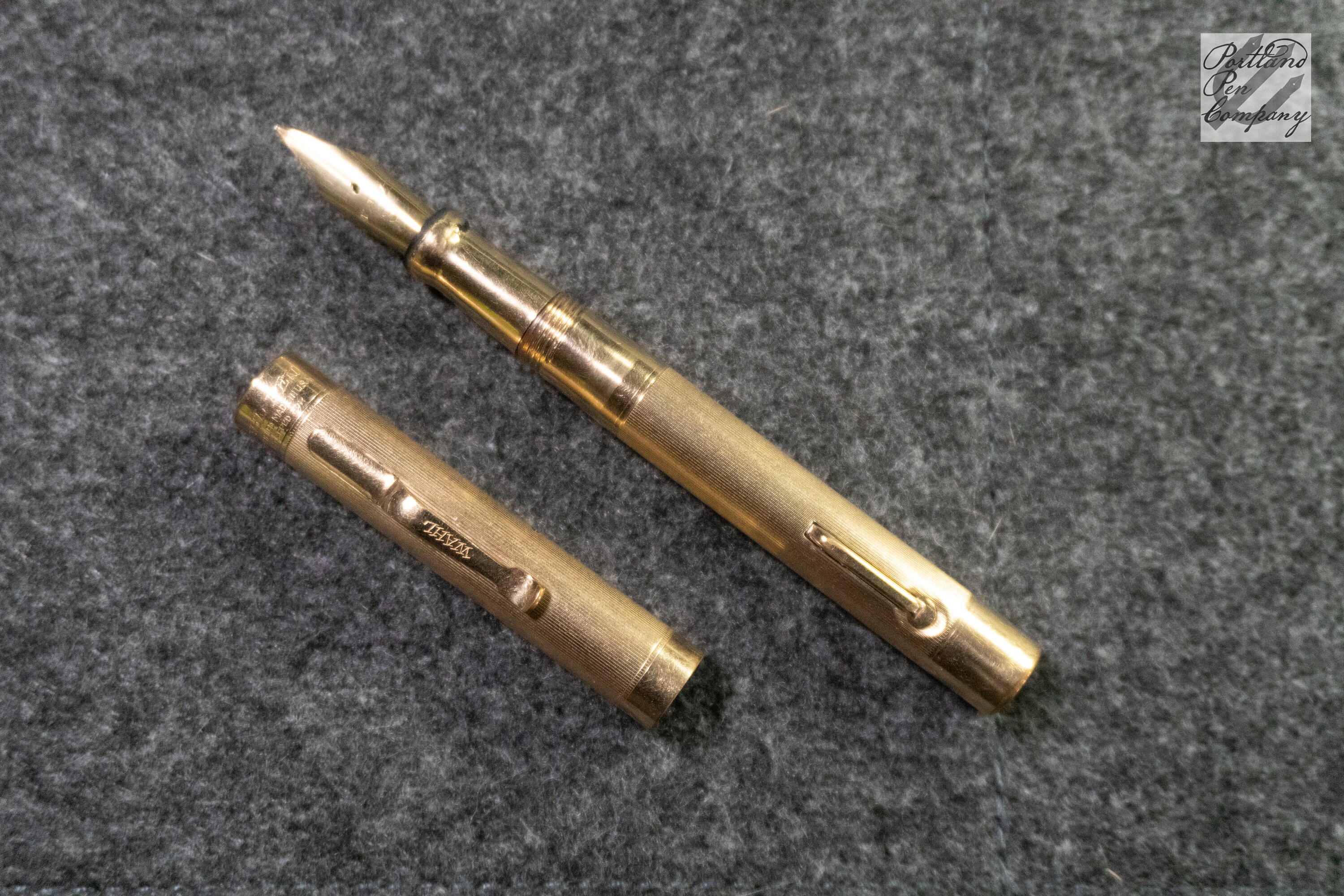 Restored Wahl Gold-filled Colonial Fountain Pen C. 1920s Wahl 3 14k Nib ...
