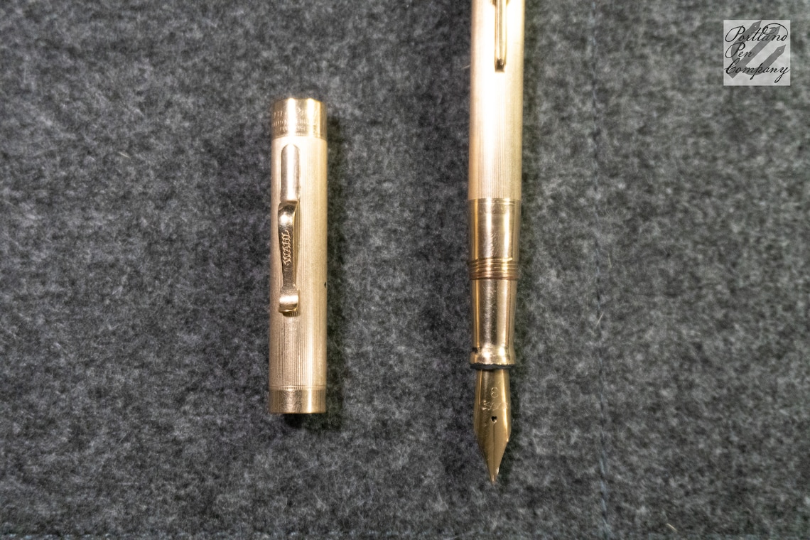 Restored Wahl Gold-filled Colonial Fountain Pen C. 1920s Wahl 3 14k Nib ...