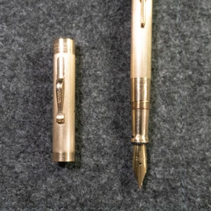 Restored Wahl Gold-filled Colonial Fountain Pen C. 1920s Wahl 3 14k Nib ...