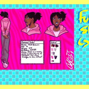 Custom Oc Reference Sheet Information! - Etsy