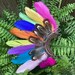 Copili, Feather Ear Cuff, Handmade Jewelry, Bohemian Ear Feathers - Etsy